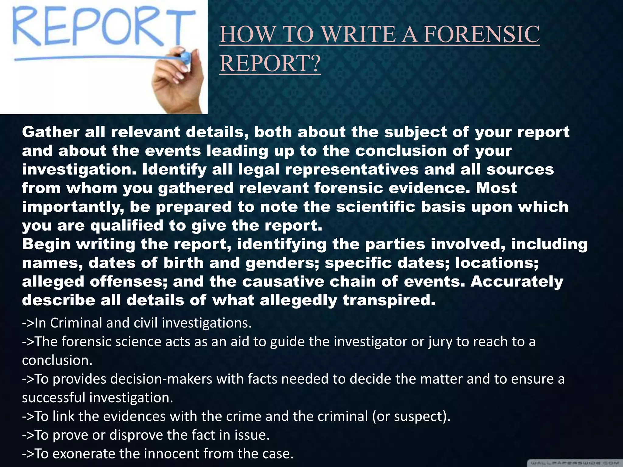 forensic report.pptx
