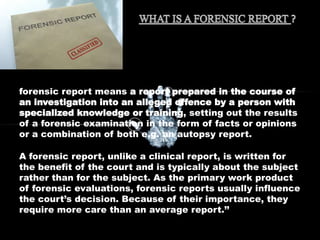 forensic report.pptx
