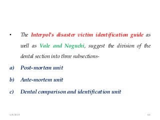 FORENSIC ODONTOLOGY | PPTX