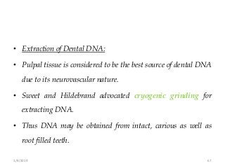 FORENSIC ODONTOLOGY | PPTX