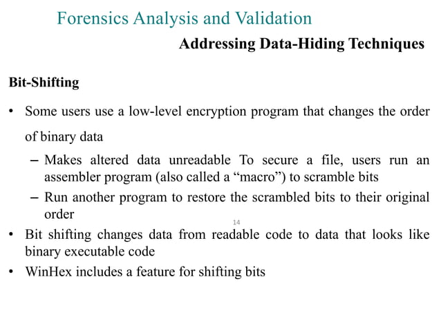 Forensics Analysis and Validation | PDF