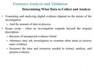 Forensics Analysis and Validation | PDF