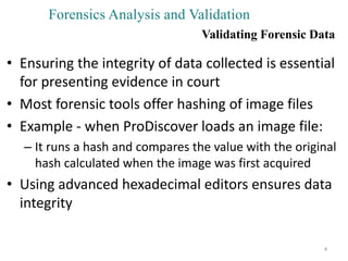 Forensics Analysis and Validation | PDF