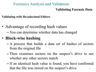 Forensics Analysis and Validation | PDF