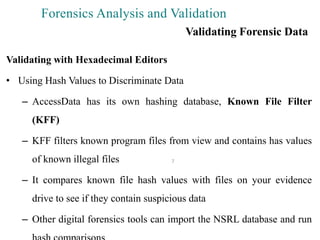 Forensics Analysis and Validation | PDF