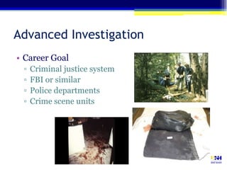 M.S. Forensic Science at the University of New Haven Overview | PPTX