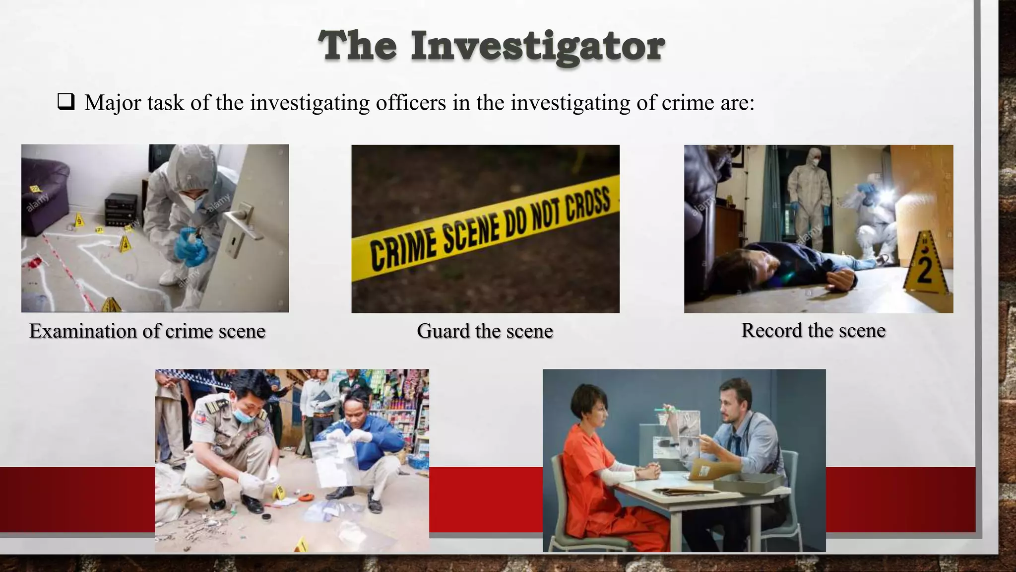 Criminal Investigation & Forensic Science | PPTX