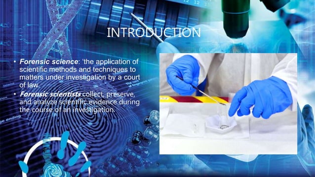 introduction to forensic science | PPTX