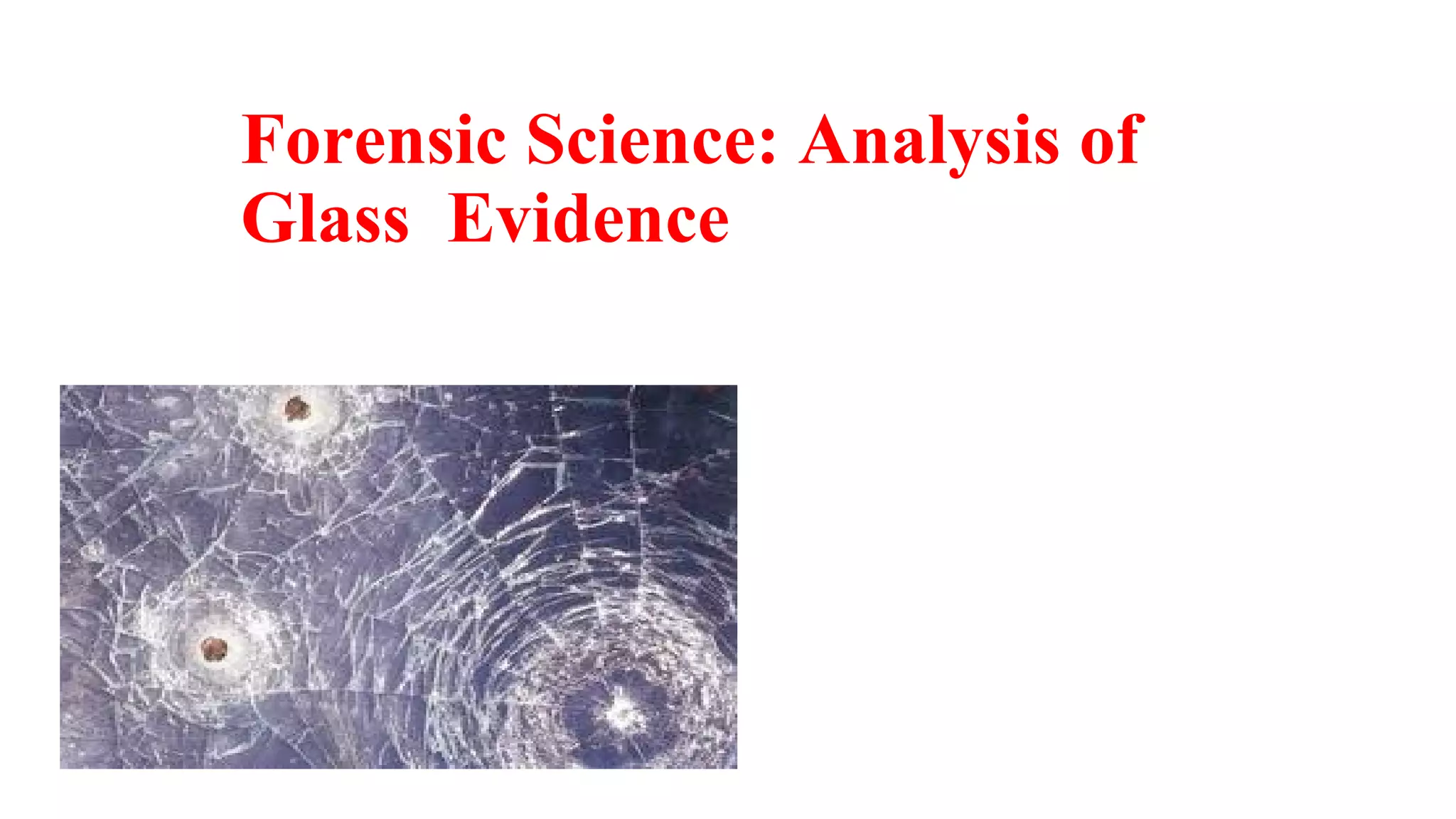 Forensic science soil and glass final | PPT