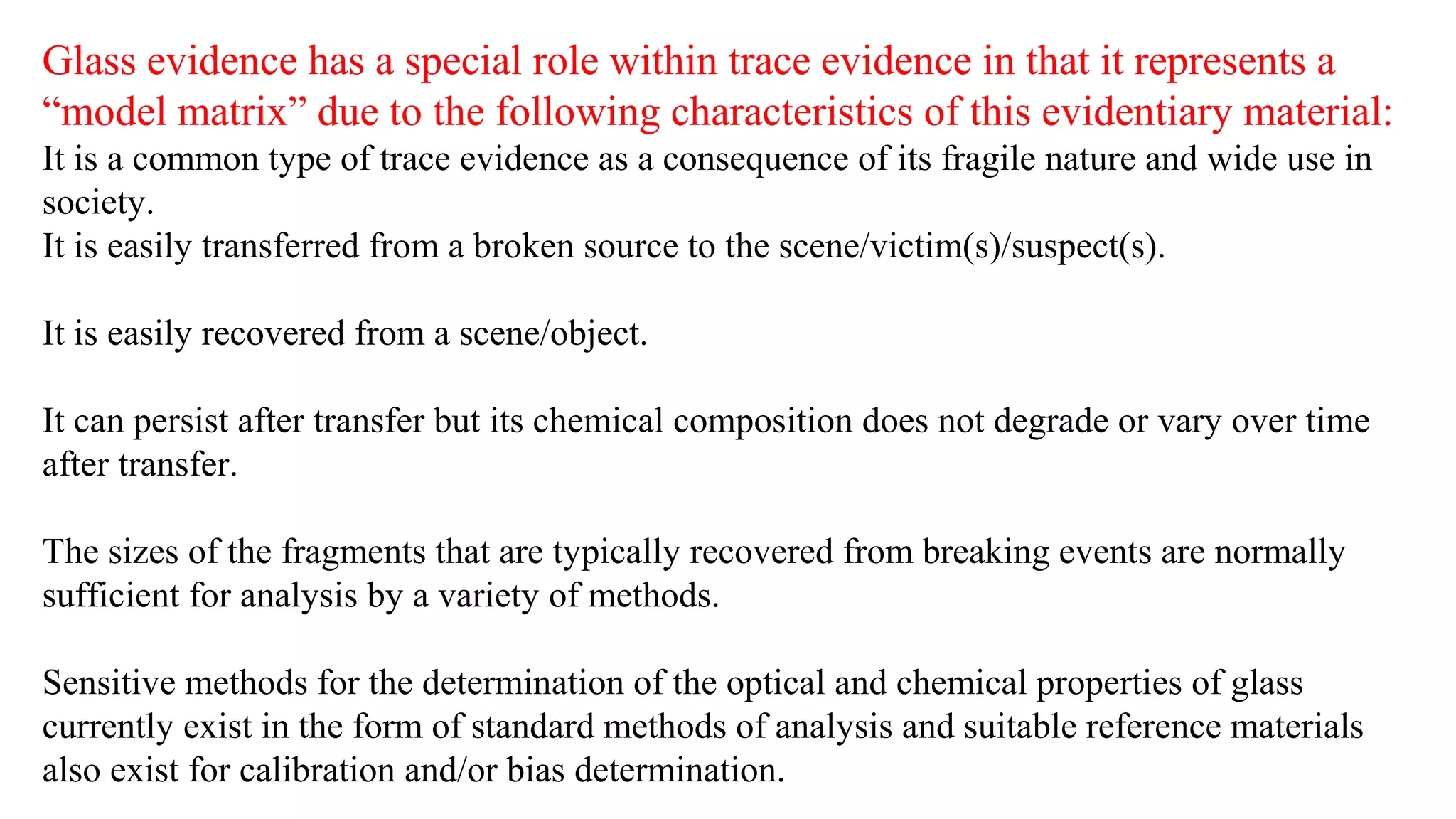 Forensic science soil and glass final | PPT | Chemistry | Science