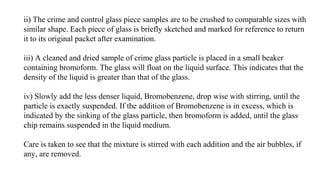 Forensic science soil and glass final | PPT