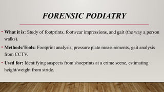 INTRODUCTION FORENSIC SCIENCE - UNIT 01 .pptx