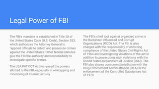 Forensic science and law assignment (FBI).pdf