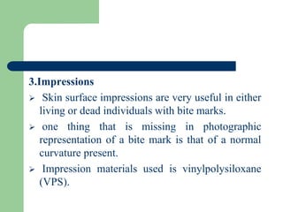 Forensic science bite marks | PPT