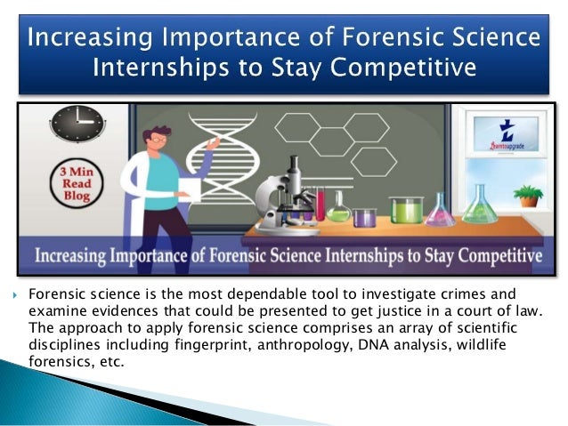 Forensic Science Internships.pptx