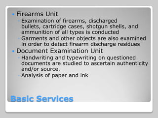 Intro to Forensic Science | PPTX