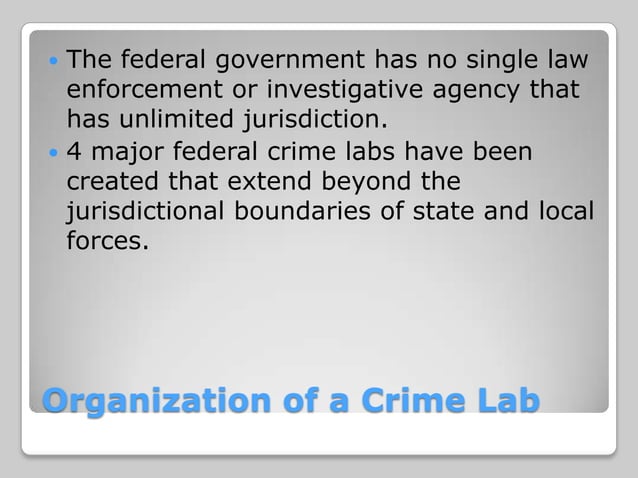 Intro to Forensic Science | PPTX