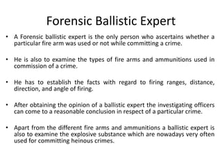 Introduction to Forensic science labs in India | PPTX