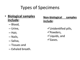 Introduction to Forensic science labs in India | PPTX