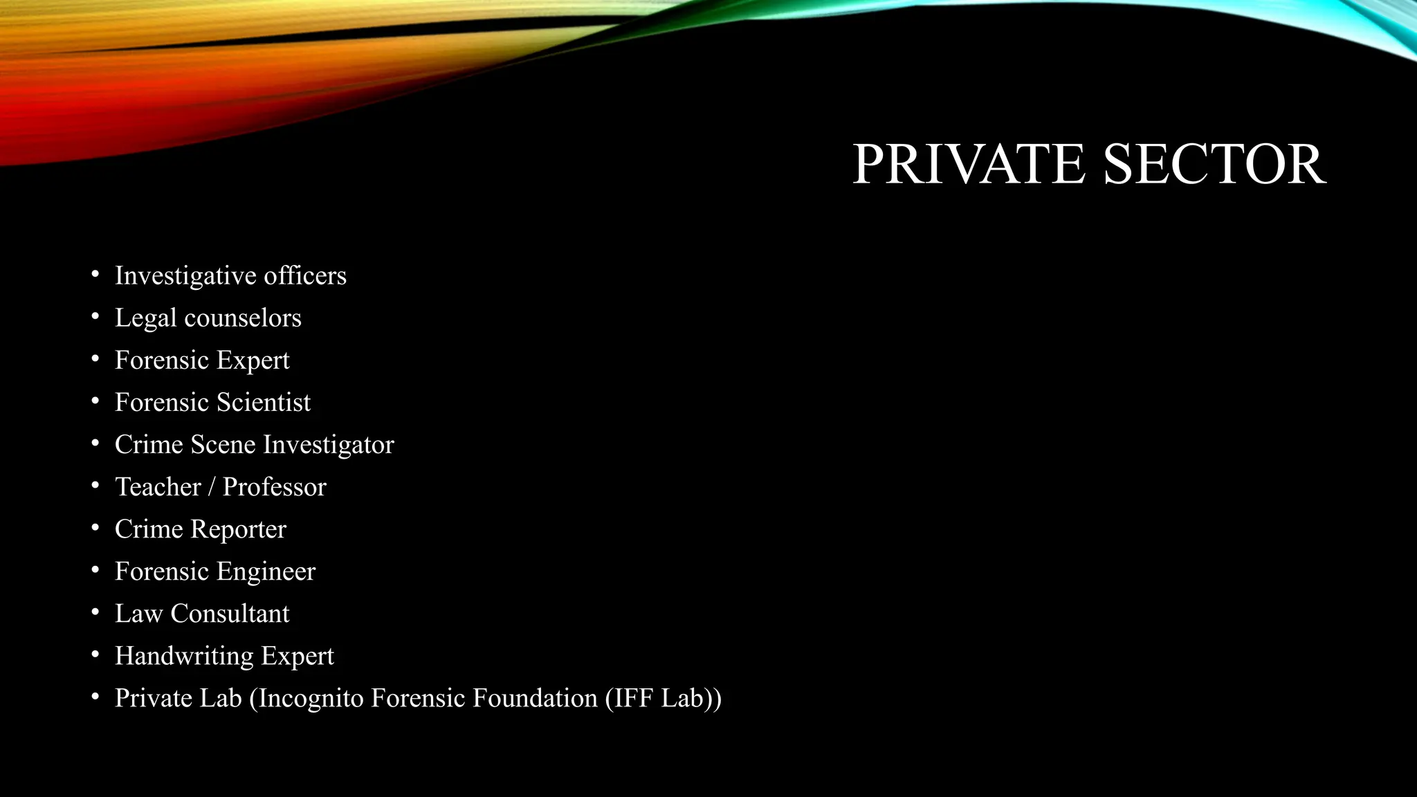 Forensic Science Plays a Vital Role in Different Field.pptx