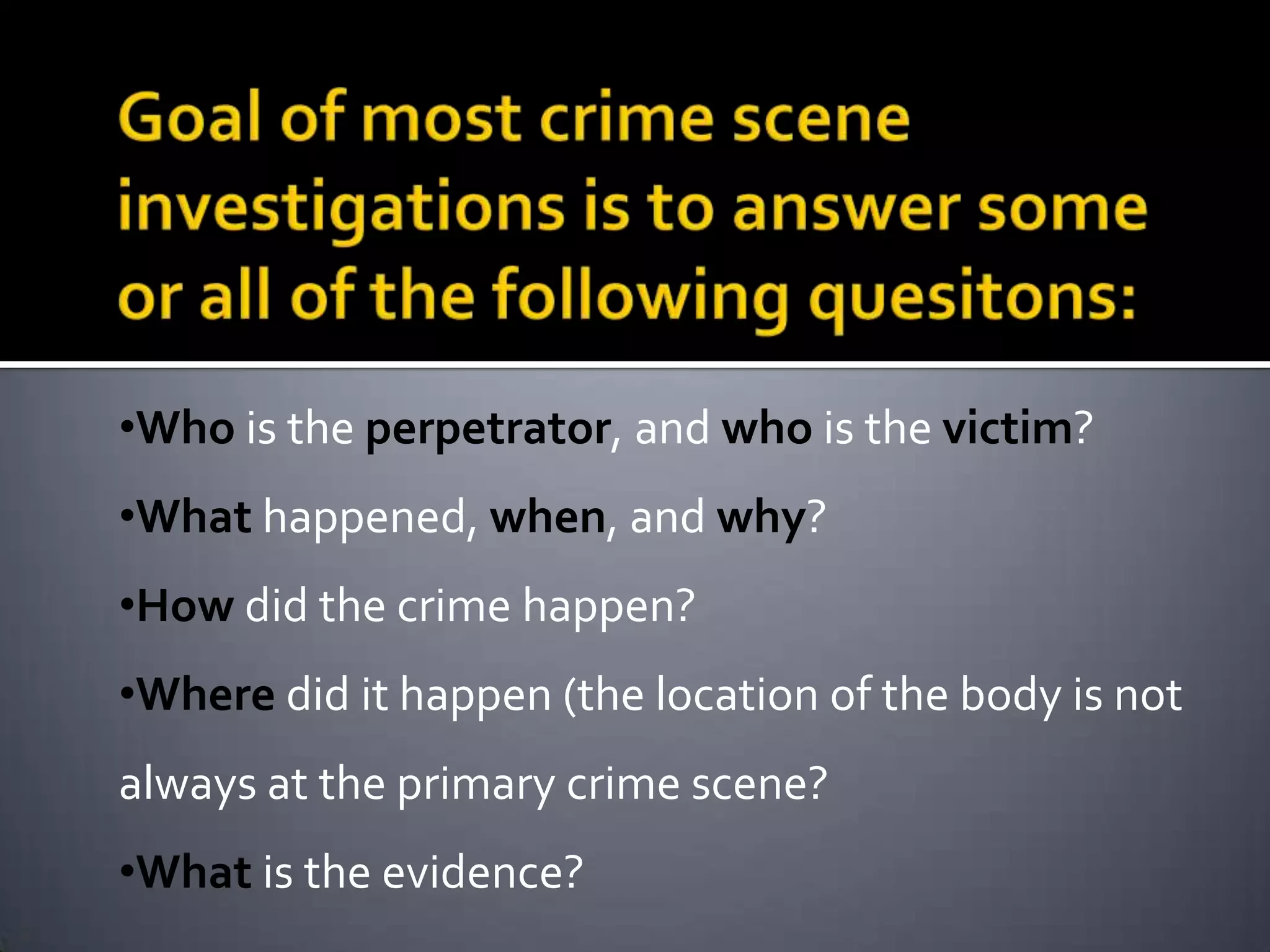 Forensic science powerpoint | PPTX