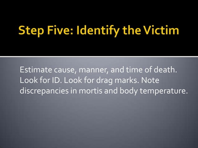 Forensic science powerpoint | PPTX | Crime & Harmful Acts to ...