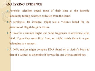 Forensic science as a basis for forensic investigation | PDF