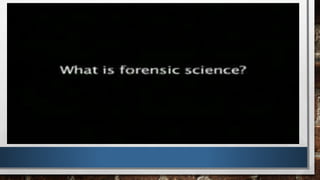 Forensic science presentation kevin | PPT