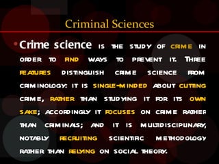 Forensic sciences and miscarriages of justice copia | PPT