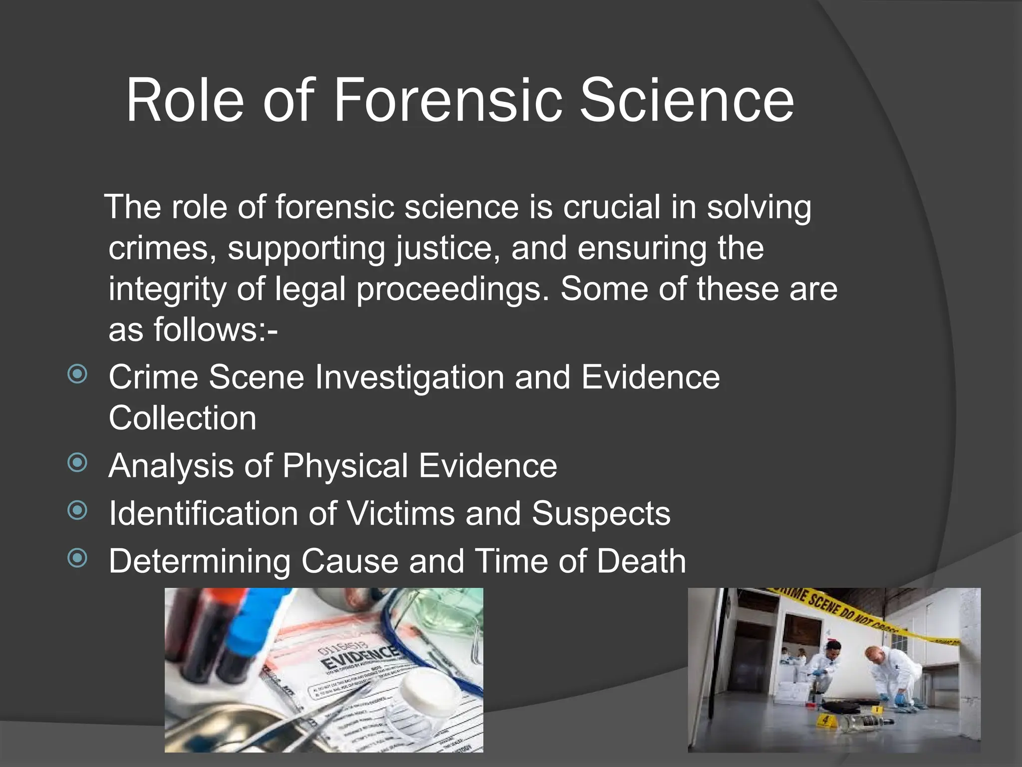 what is Forensic Science future of fotensic science | PPT