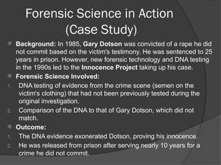 what is Forensic Science future of fotensic science | PPT