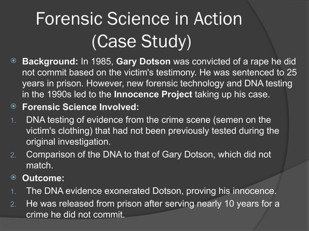 what is Forensic Science future of fotensic science | PPT