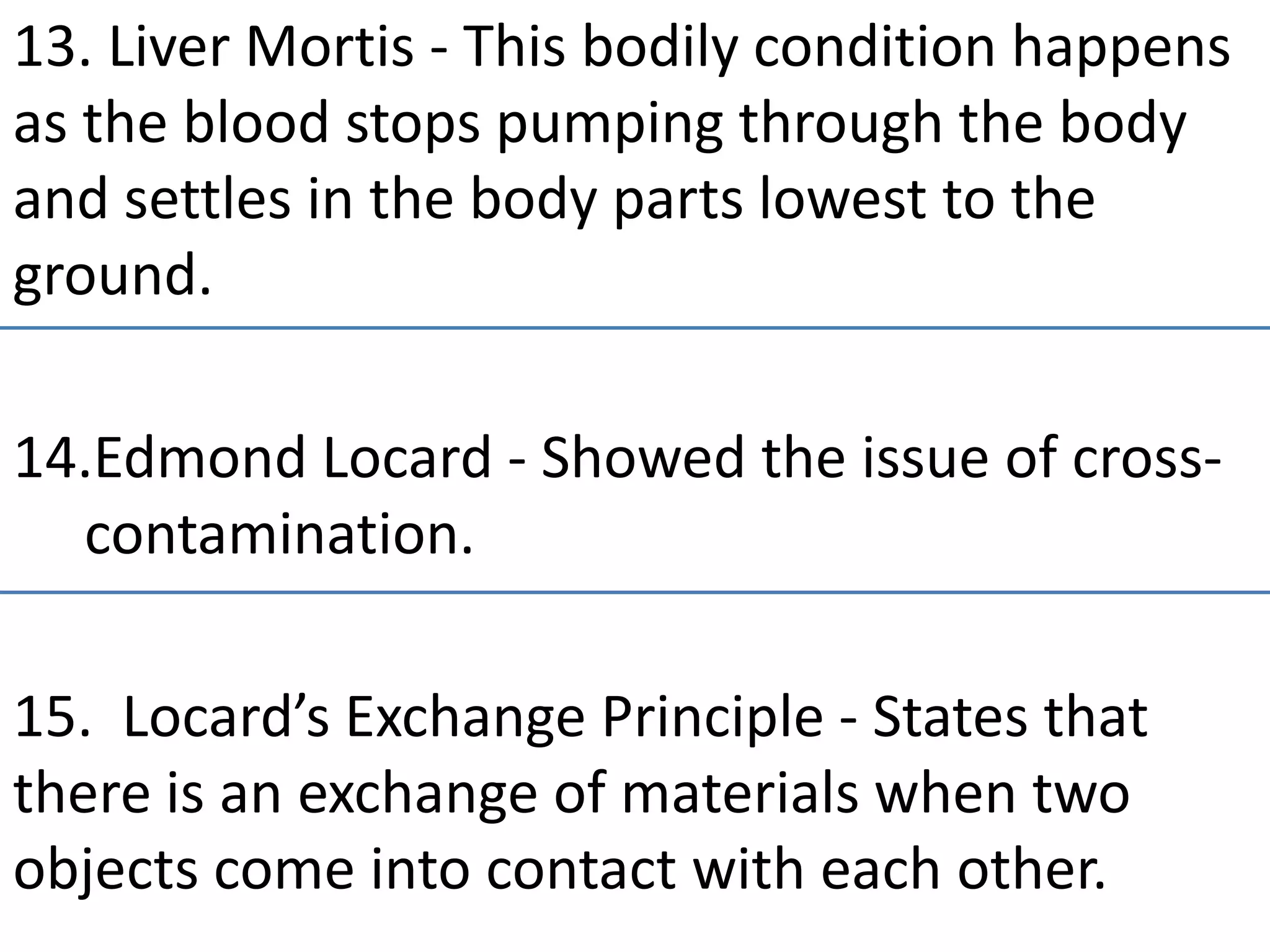 Forensic science vocab unit 1 | PPTX