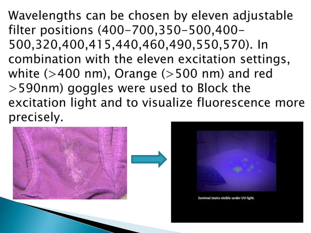 Forensic semen analysis | PPTX | Infertility | Reproductive Health