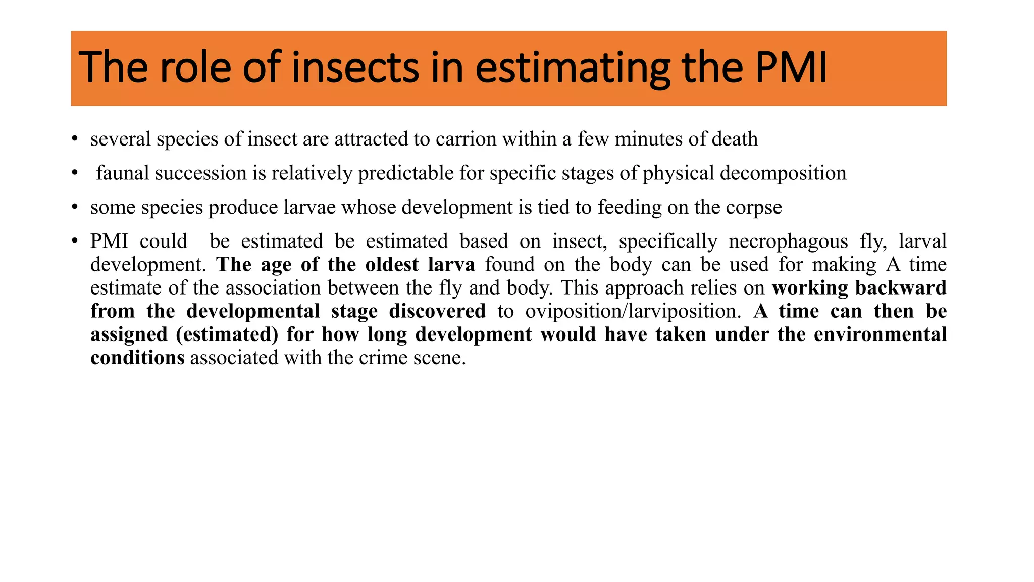 Forensic Serology_UNIT 3_Forensic entomology.pptx