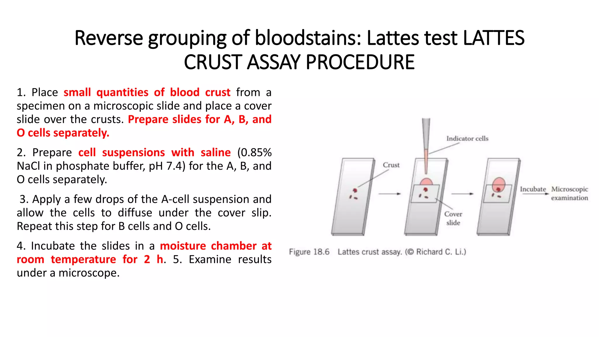 FORENSIC SEROLOGY_Unit5.pptx