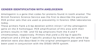 Forensic significance of dna profiling | PDF