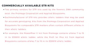 Forensic significance of dna profiling | PDF