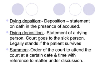 [Forensics] law of evidence | PPT