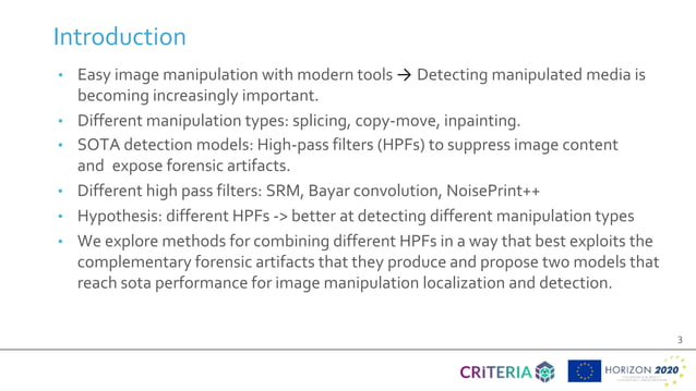 Multi-Modal Fusion for Image Manipulation Detection and Localization | PPTX