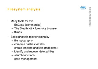 Forensics of a Windows System | PPT