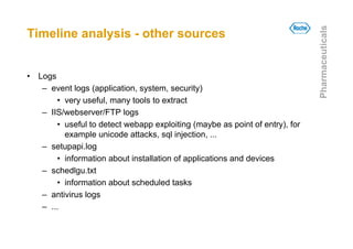 Forensics of a Windows System | PPT