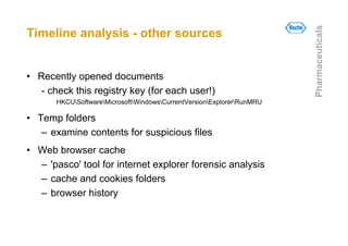 Forensics of a Windows System | PPT