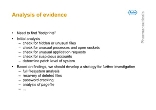Forensics of a Windows System | PPT