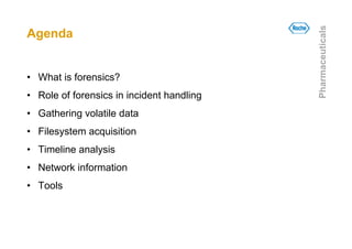 Forensics of a Windows System | PPT