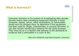 Forensics of a Windows System | PPT
