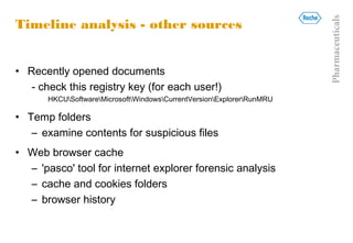 Forensics of a Windows Systems | PPT