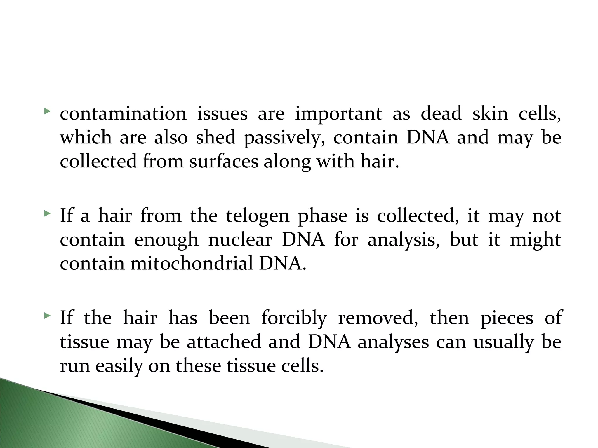 Forensics of hair analysis | PPT