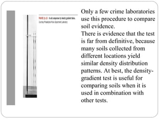 Forensics of soil complete | PPT