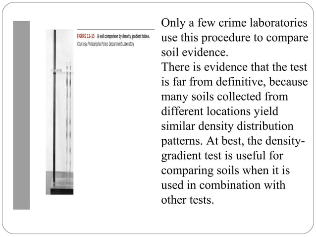 Forensics of soil complete | PPT